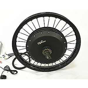 LeiLi 12000w/72v Electric Ebike Fat Regular Tire Conversion Kit Motor&Controller