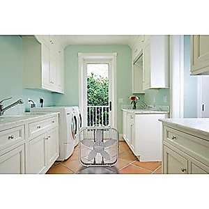 Lasko 20 INCH Box Fan with SAVESMART technology, WHITE