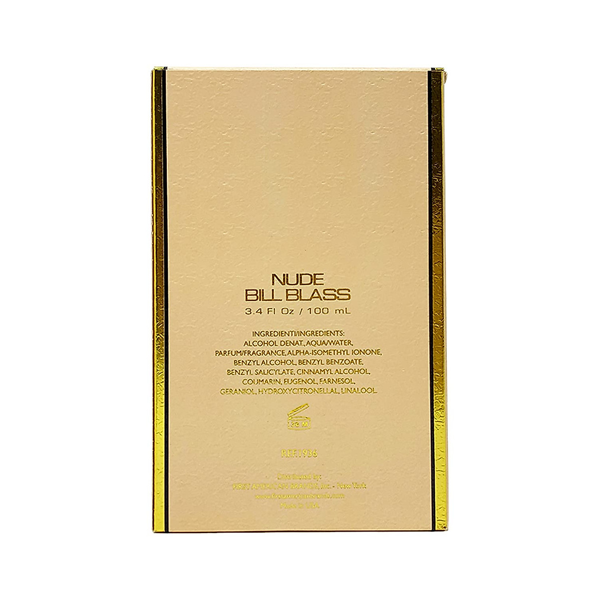 NUDE by Bill Blass COLOGNE SPRAY 3.4 OZ