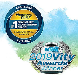 Boiron Arnicare Ointment for Soothing Relief of Joint Pain, Muscle Pain, Muscle Soreness, and Swelling from Bruises or Injury - Non-greasy and Fragrance-Free - 1 oz