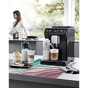 Geometric Wave Line Teal Pink Gradient Coffee Mat Coffee Maker Mat,Super Absorbent Coffee Bar Accessories,Modern Abstract Ocean Beach Non-slip Coffee Station Mat Dish Drying Pad,16x18in