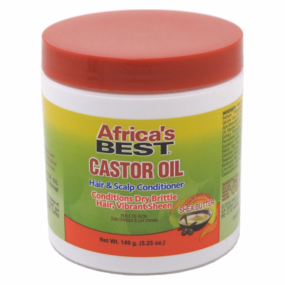 Africa's Best Castor Oil Hair Scalp Conditioner, 5.25 Ounce (1-7502-07-1200)