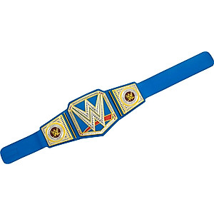 Mattel WWE Championship Title, Live Action Universal Championship Role-Play & Costume Accessory, Kid-Sized Wearable Belt with Adjustment