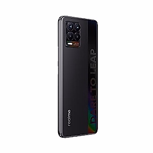 Realme 8 4G Dual SIM 64GB ROM + 4GB RAM (GSM Only | No CDMA) Factory Unlocked 4G/LTE Smartphone (Cyber Black)-International Version