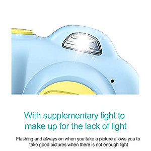 #65938L Children's Digital Camera Small DSLR Movement Dual Lens Camera Toy Gifts