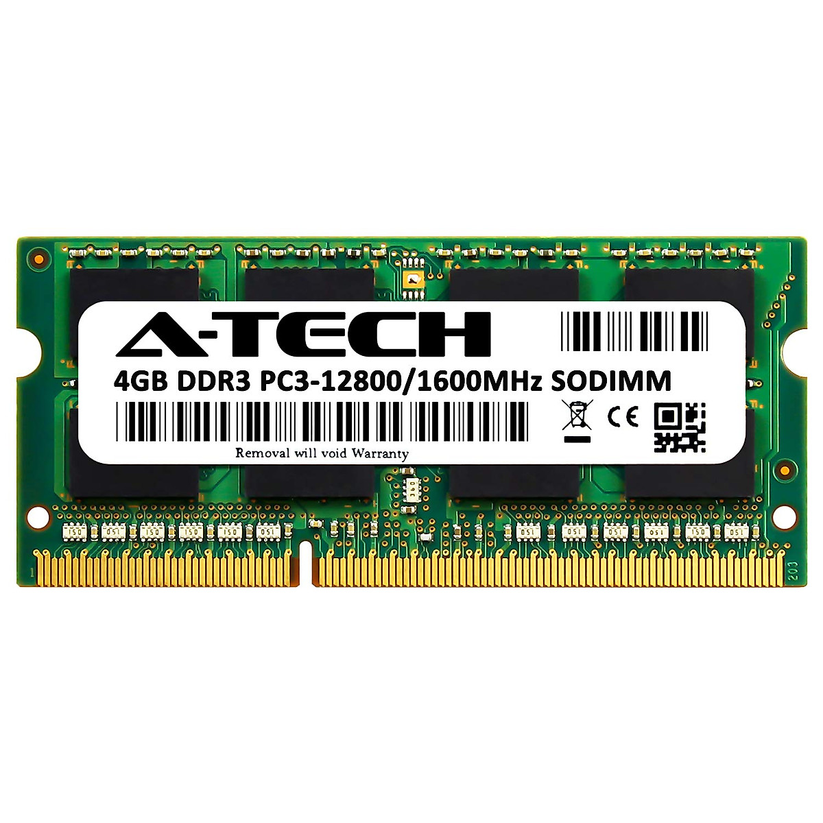 A-Tech 4GB RAM for Sony VAIO VPCEA46FM | DDR3 1600MHz SODIMM PC3-12800 204-Pin Non-ECC Memory Upgrade Module
