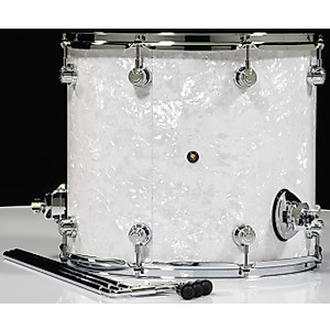DW Performance Series Floor Tom - 14 x 16 inch - White Marine FinishPly
