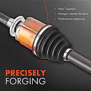 A-Premium Axle Shaft Assembly Compatible with Volvo C70 2001-2007, S70 2000, V70 2000, Automatic Transmission, Front Right Passenger Side, Replace# 1700-206326