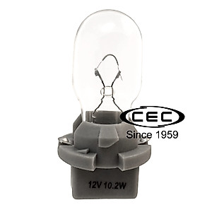 CEC Industries PC579 Bulbs, 12.8 V, 10.2 W, Printed Circuit Base, T-5 shape (2-pack)