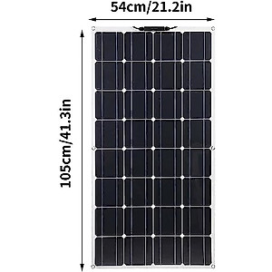 CAJUCA Solar Panel 800W 400W Solar Panel Solar Cells 30A Charger USB Controller Solar Panel Kit Complete Power Charge System Outdoor,400w