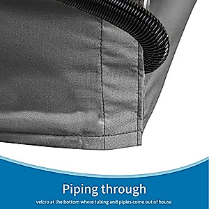 Liamoy Air Conditioner Cover for Outside Units - AC Cover Waterproof and Durable, Square Fits 38 x 38 x 40 Inches