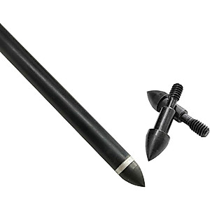 ZSHJGJR Archery Arrow Field Points 60 Grain Bullet Point Arrow Tips Screw in Broadheads for Hunting Shooting Partice 12/24 Pieces (12Pieces)