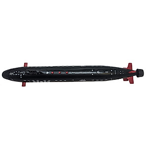 16.5 Inch Toy Navy Black Submarine with Sound Effects and Torpedo (2 Pack)