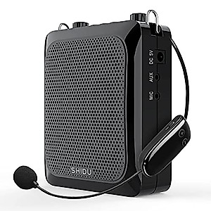 Wireless Voice Amplifier Bluetooth, Microphone Amplifier Wireless 25 Watt Sound System Portable with Mic, 2000mAh Rechargeable Lithium Battery for Teachers/Tour Guide S28