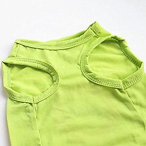 Dog Clothes Medium Size Dog Female Cat Clothes Vest Shirt Summer Shirt Puppy Small Pet Clothes Doggy Clothes for Small Dogs Girl