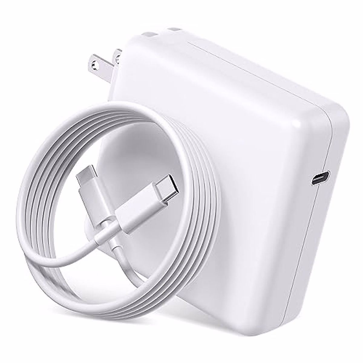 Liphontcta Mac Book Pro Charger 120W USB C Charger, Foldable Laptop Charger for MacBook Pro, Mac Book Air, Beauty Cleansing Brush Facial Scrub