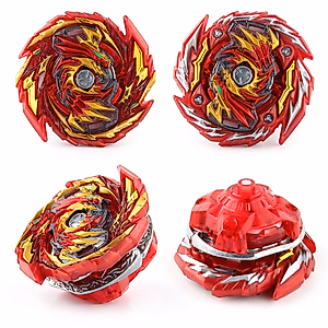 Hozuumo Bey Battling Top Burst Gyro Toy Set, with Gyro Launchers and Handle Combat Battling Game, Gift for Kids Children, B-155