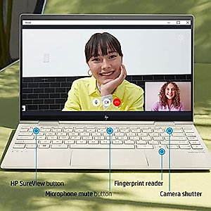 HP Envy X360 2-in-1 13.3" OLED Touchscreen Laptop, Intel Evo Core i7-1195G7, Intel Iris Xe Graphics, 8GB DDR4 RAM, 1TB PCIe SSD, Backlit, Fingerprint, Win11 Home, Silver, with MTC Stylus Pen
