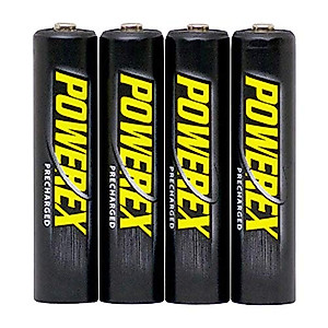 Powerex Pro High Capacity Rechargeable AA NiMH Batteries (8-Pack) + Powerex Precharged Rechargeable AAA NiMH Batteries (4-Pack)