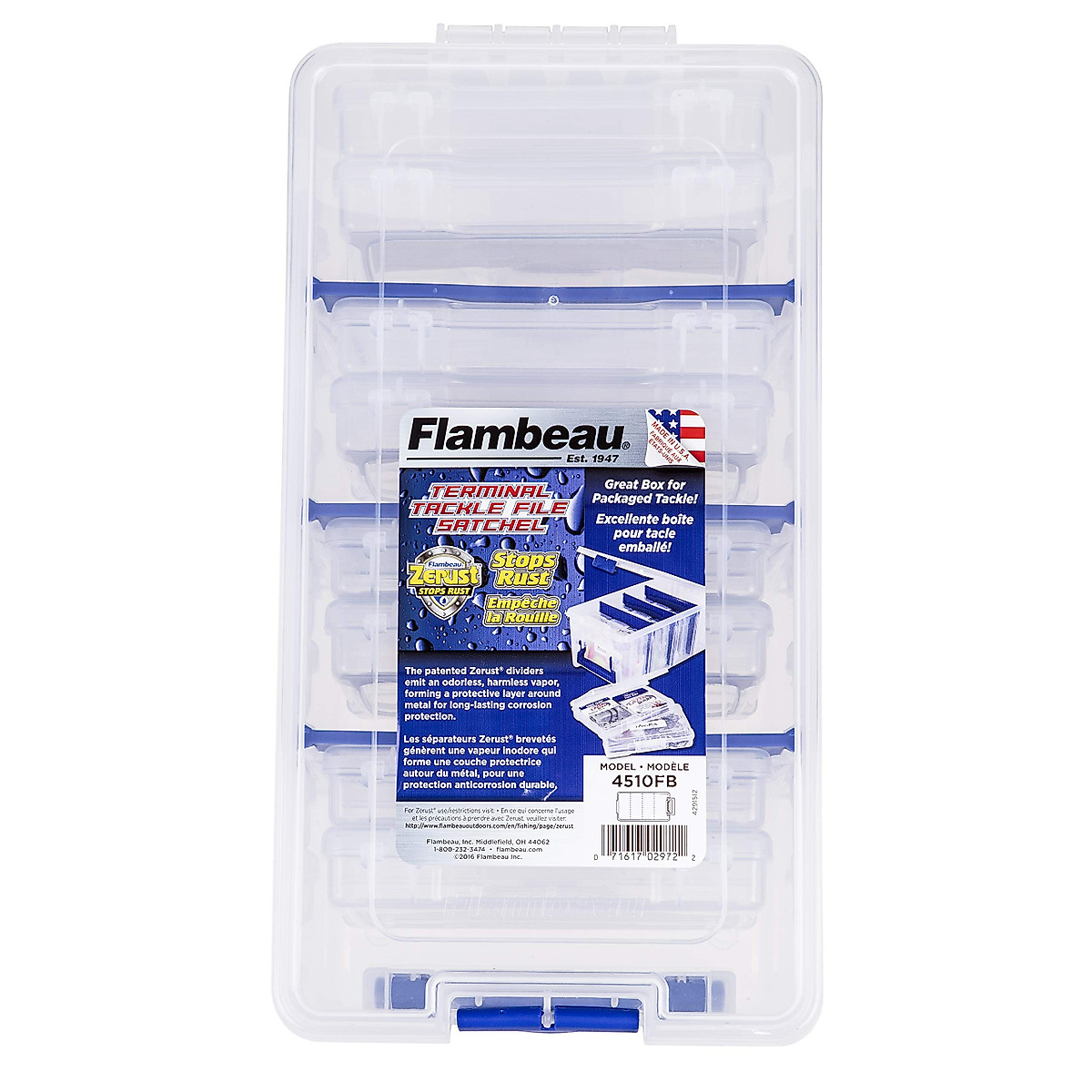 Flambeau Outdoors 4510FB Terminal Tackle File Satchel
