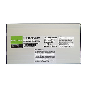 aunstarwei 48V 17A RXV Golf Cart Battery Charger for Ez-Go EZgo TXT with RXV Plug 3 Prong Connector