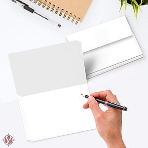 Baby Boy Blue Stork Thank You Greeting Cards, Baby Shower Greetings, Invitation Congratulations Celebration Celebratory Appreciation Gift Cards – 25 per Pack, Envelopes Included – 4.25" x 5.5"