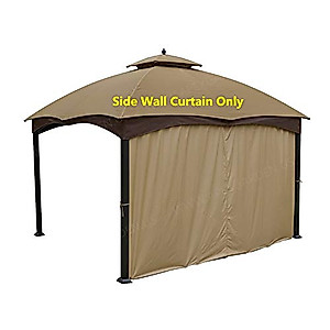 APEX GARDEN 12-ft Privacy Panel Curtain / Side Wall Sunshade (One Side Only)