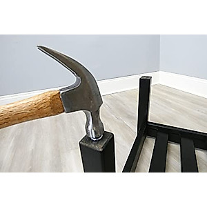 Shepherd Hardware 9418 2-Inch Office Chair Caster, Twin Wheel, 5/16-Inch Stem Diameter, 75-lb Load Capacity, 2-Pack, Black