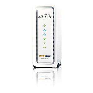 ARRIS Surfboard SBG6700AC-RB DOCSIS 3.0 Cable Modem/Wi-Fi AC1600 Router (Renewed)