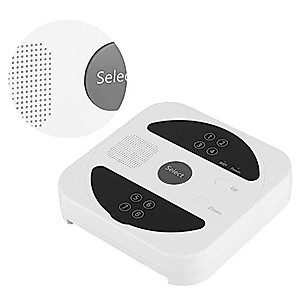 Wchiuoe 8‑Zone Intelligent Sprinkler System Controller Irrigation Controller for Garden Lawn Use[White] (US 120V)