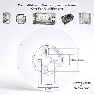 TALOYA Low Profile LED Flush Mount Ceiling Light Fixture, 12 Inch 24W Daylight White Modern Round Light Fixture, 240W Equivalent White Ceiling Lamp for Kitchens Laundry Bedrooms Stairwells