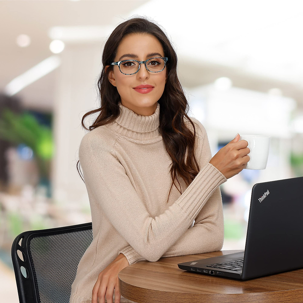 EYEGUARD Reading Glasses 4 Pack Quality Fashion Colorful Readers for Women