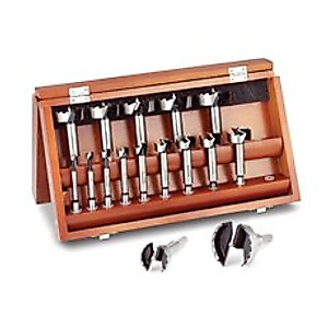 WOODRIVER 16-Piece Forstner Bit Set