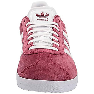 adidas Originals mens Gazelle Shoes Collegiate Burgundy/White/Gold Metallic 11