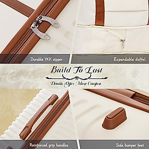 Coolife Suitcase Set 3 Piece Luggage Set Carry On Travel Luggage TSA Lock Spinner Wheels Hardshell Lightweight Luggage Set(Red, 5 piece set)