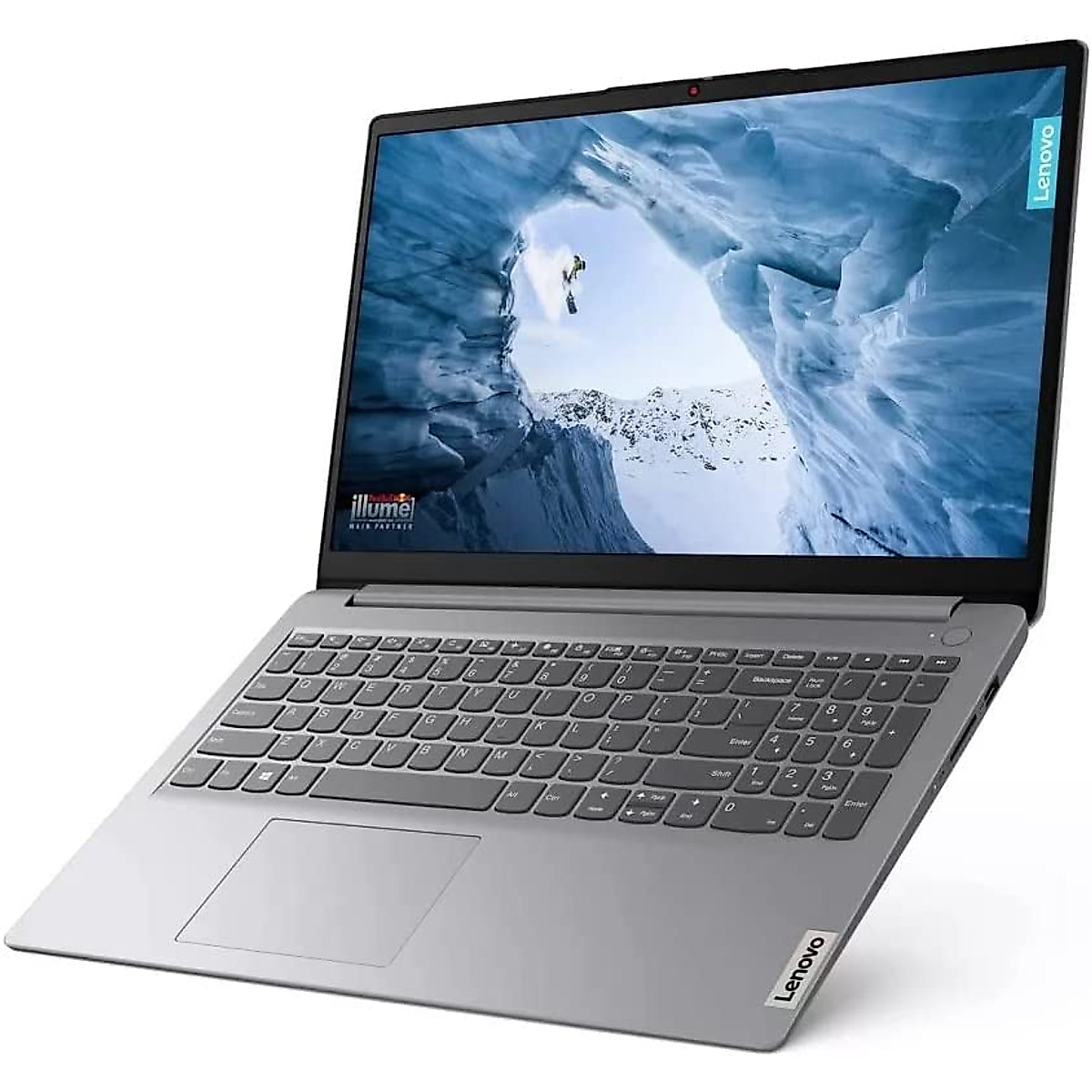 Lenovo 2023 Newest Ideapad 1i Laptop, 15.6 inch FHD Display, 10 Core Intel Core i5-1235U, 16GB RAM, 1TB SSD, Intel Iris Xe Graphics, Wi-Fi 6, Windows 11 Home, Cloud Grey, Bundle with JAWFOAL