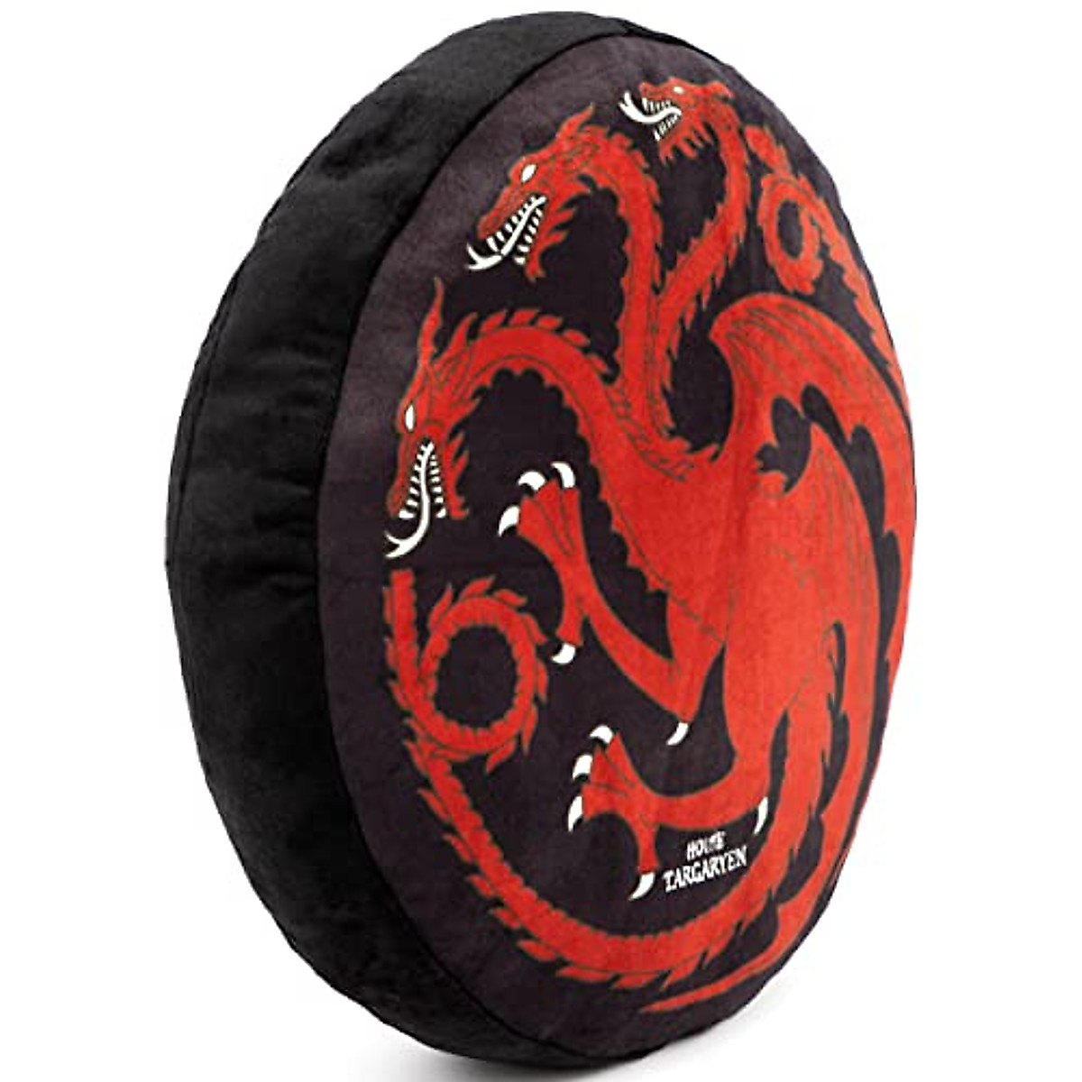 Jay Franco Game of Thrones Targaryen Shaped Decorative Pillow - Super Soft Throw Plush Pillow - Measures 14 Inches (Official Game of Thrones Product)