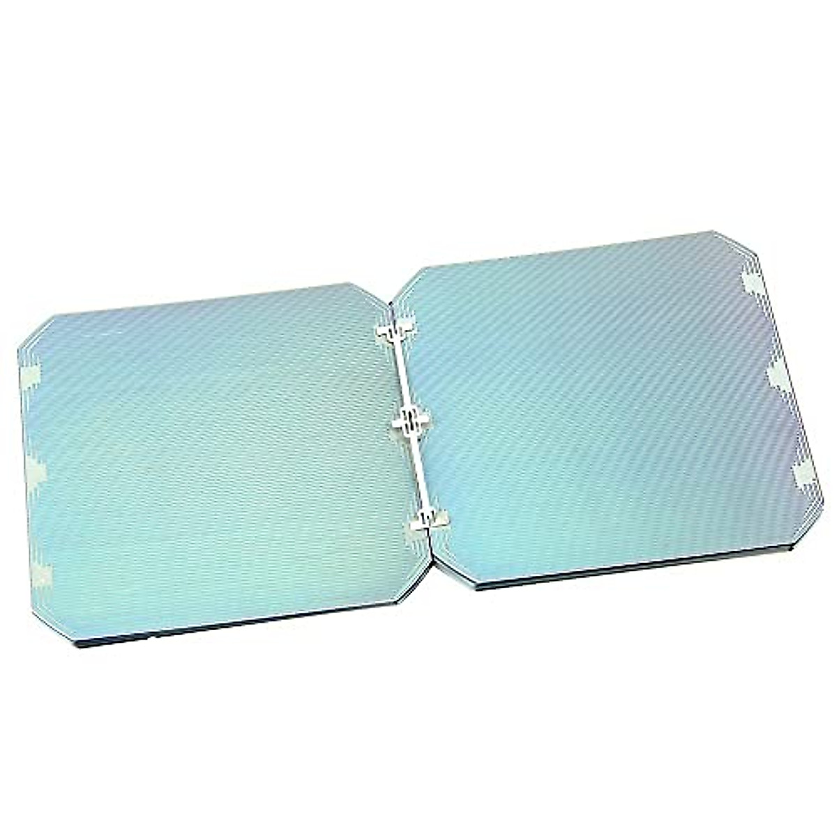 Sunpower Flexible Solar Cells E60 C60 5x5 3.6W Monocrystalline Cells for DIY Panels (40, 2 Busbars Per Cell)