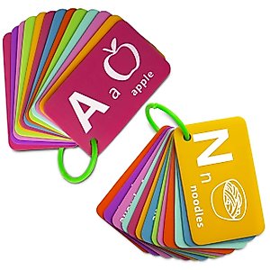 AMAFHHA Alphabetical and 123 Number Flash Cards for Babies, Kids and Toddlers (ABC Flash Cards)