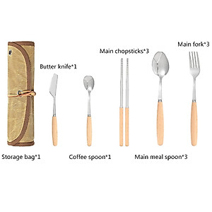 CYXI 12 PC Grilling and Camping Cooking Utensils Set,Grill Accessories Portable Compact Gear for Backpacking BBQ Camping Hiking Travel Cookware Kit