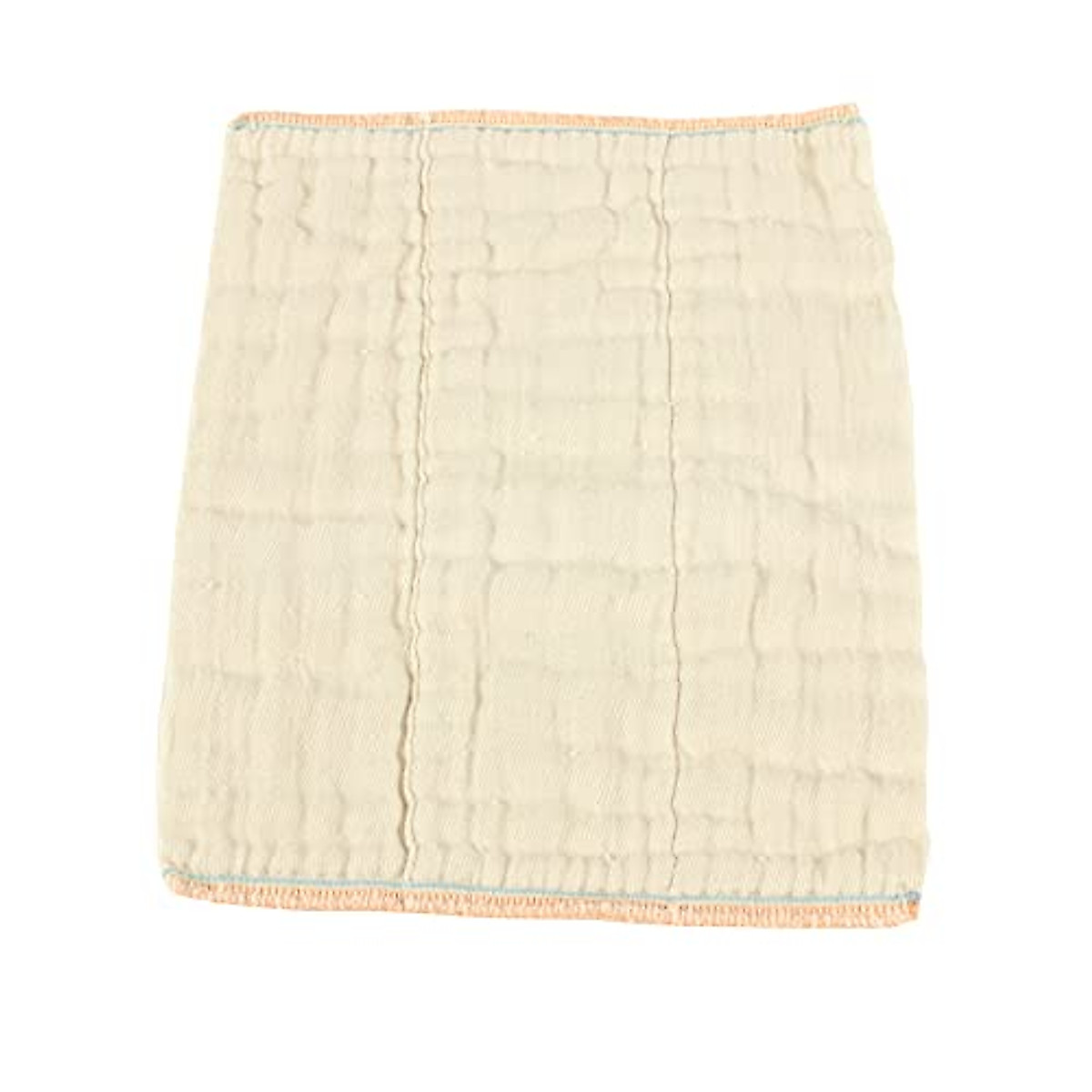 OsoCozy Unbleached Prefold Cloth Diapers – Soft and Absorbent Baby Diapers Made of 100% Unbleached Cotton - 10"x14", Fits 6-10 Lbs. - Diaper Service Quality (DSQ), (Newborn, 4x6x4 Layering)