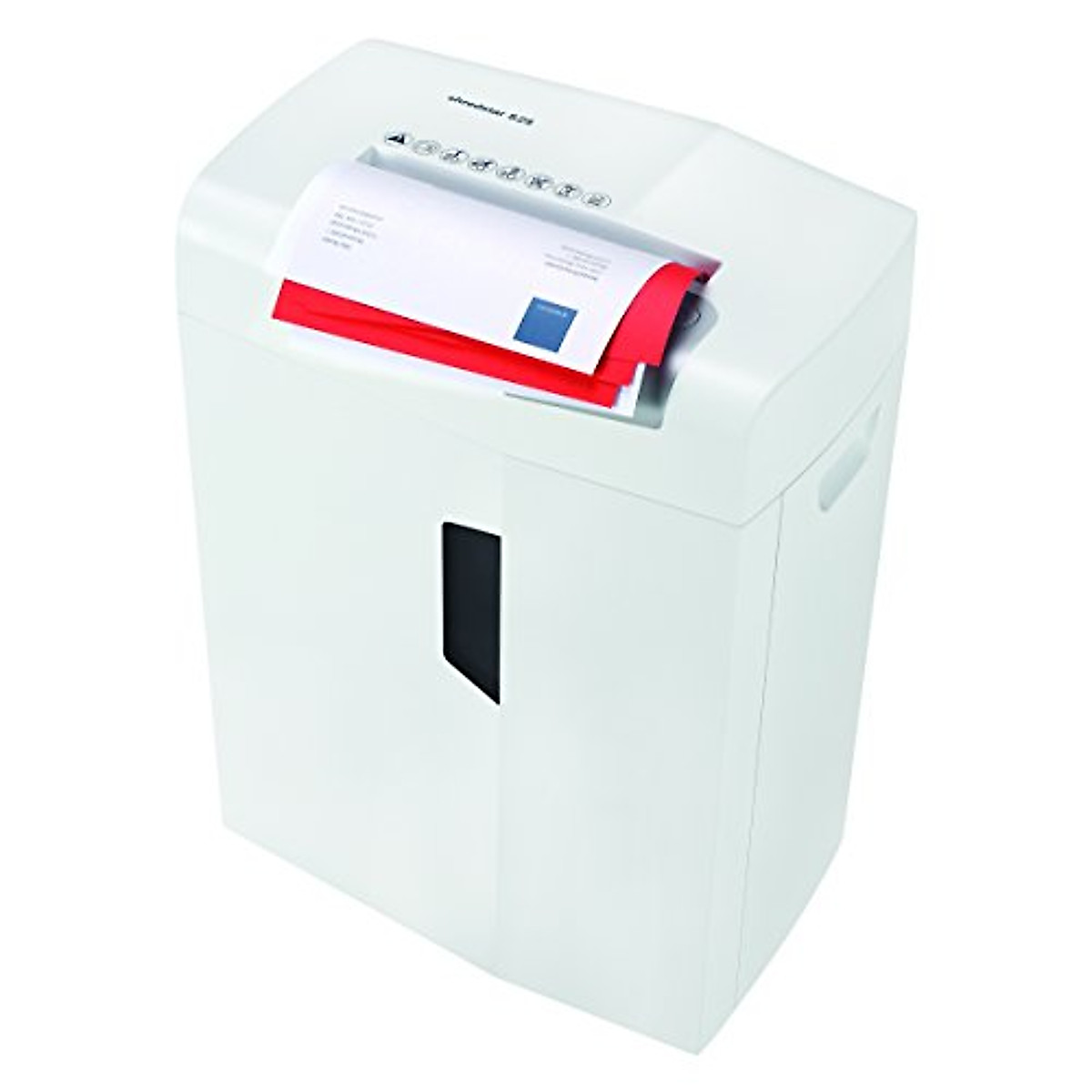 HSM shredstar S25 Strip-Cut Shredder; Shreds Up to 25 Sheets; 6.9-Gallon Capacity Shredder, White