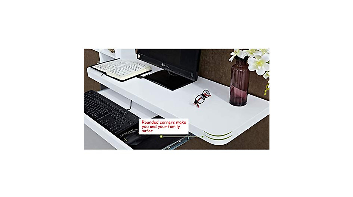 Wall Floating Computer Desk - Space-Saving Design