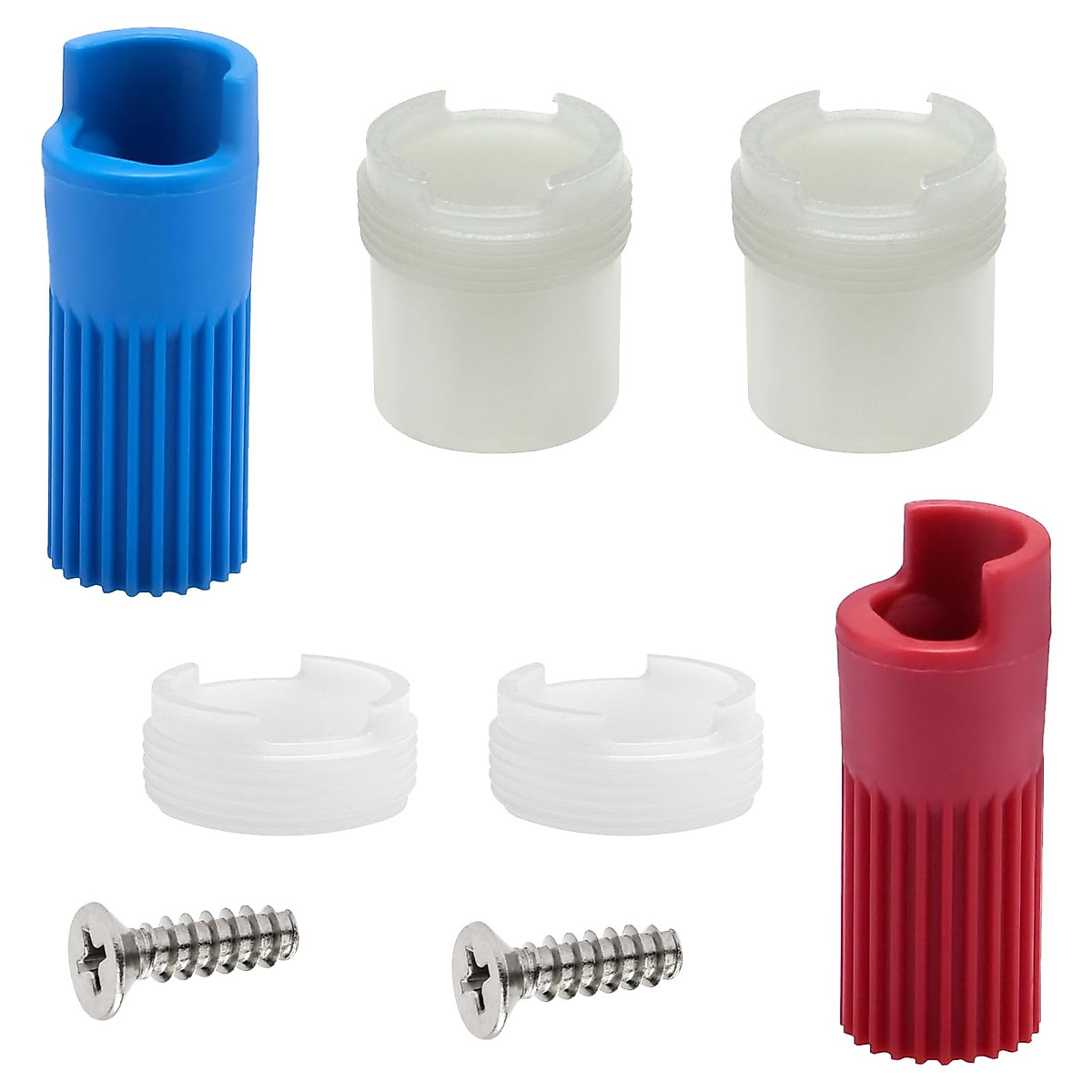 97479 Faucet Stem Extension Kit Compatible with Moen Monticello Widespread Bathroom Sink Faucet Part, Bathroom Faucet Cartridge Replacement Parts for Moen Stem Extension