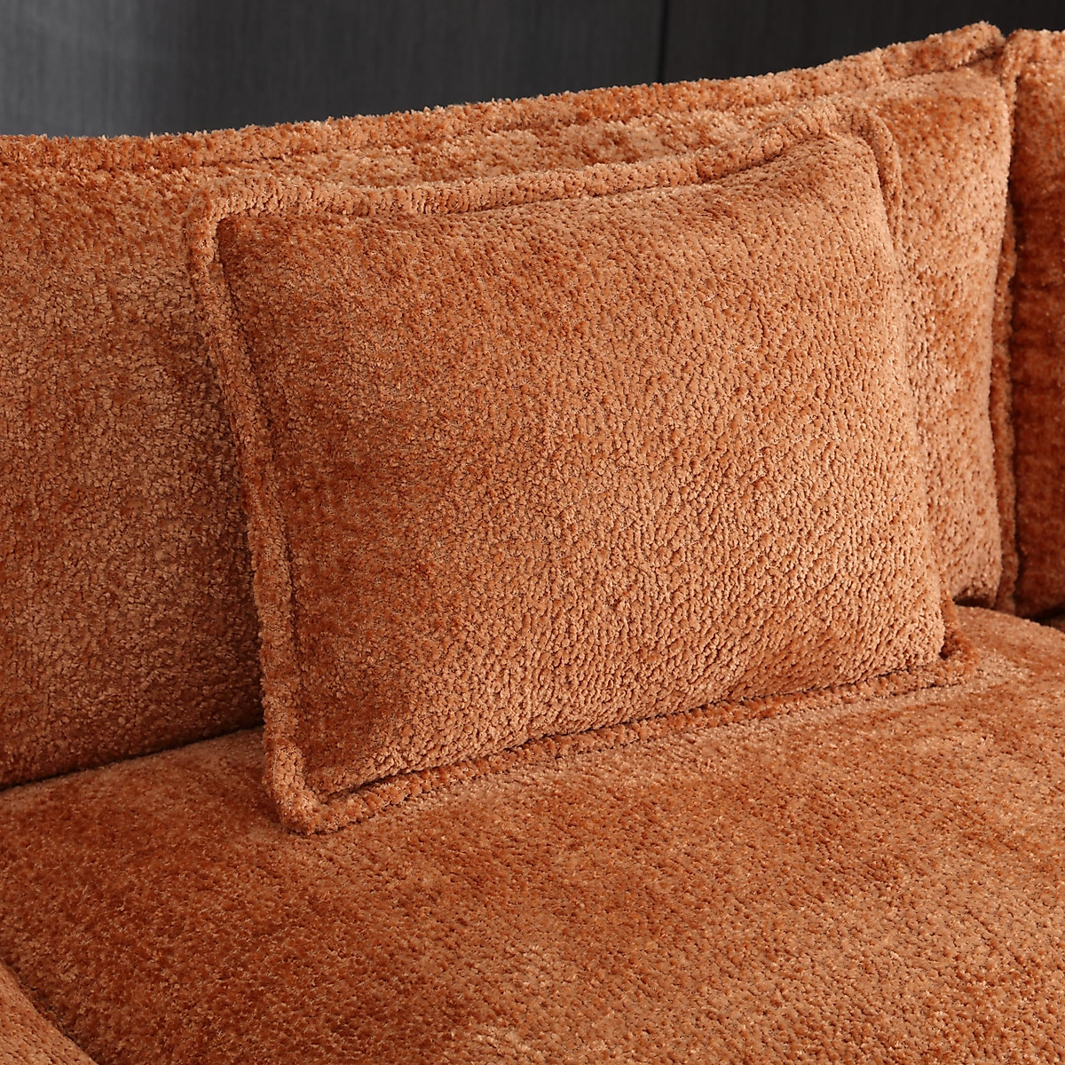 Eafurn L Shaped Convertible Modular Sectional Sofa with Reversible Chaise, 4 Seater Chenille Upholstered Comfy Corner Sofa&Couches with Solid Wood Legs for Living Room Furniture Sets