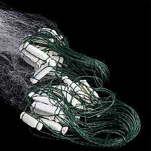 UNTERING Fishing Fish Mesh Trap Monofilament Gill Net Netting Tackle Outdoor 8M x 0.8M