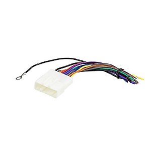 Scosche NN04B Compatible with Select 2007-Up Nissan Power/Speaker Connector / Wire Harness for Aftermarket Stereo Installation with Color Coded Wires