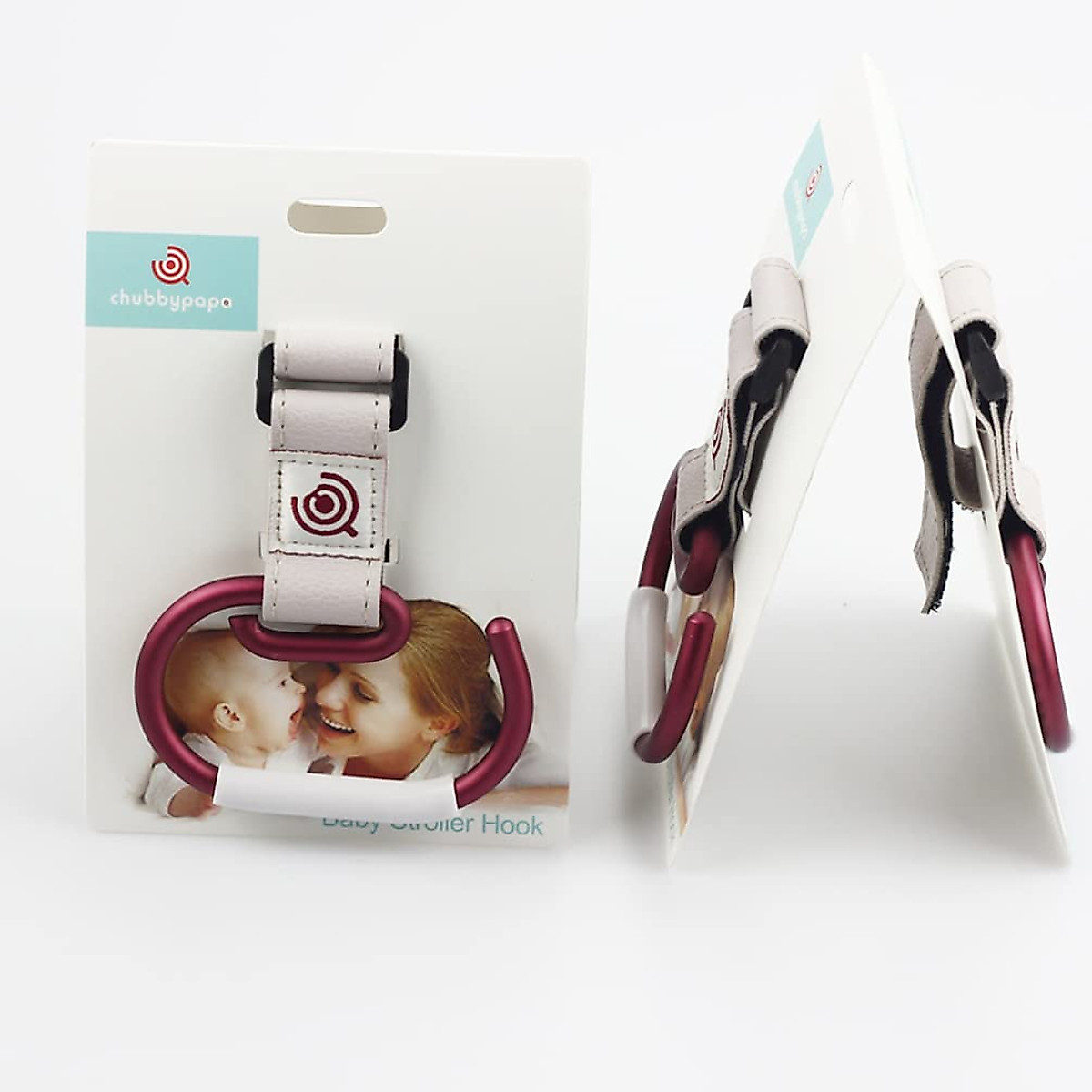 Cabilock Buggy Hook for Stroller Wheelchair Walker Stroller Hooks Bag Hooks for Hanging Diaper Bags Grocery Shopping Bags 2pcs