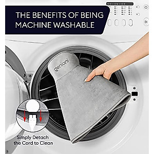 GENIANI Heating Pad for Neck and Shoulders, Large Heated Pad for Neck Pain, Shoulder Heating Wrap with 4 Auto Shut-Off, 6 Heat Settings, Gifts for Women & Man, Gifts, Dad, Pein Relief - 22"x24"