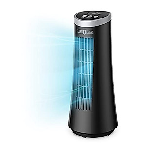 PARIS RHÔNE AMZPE-TF020B04 Tower Fan, 12 Inch, Black